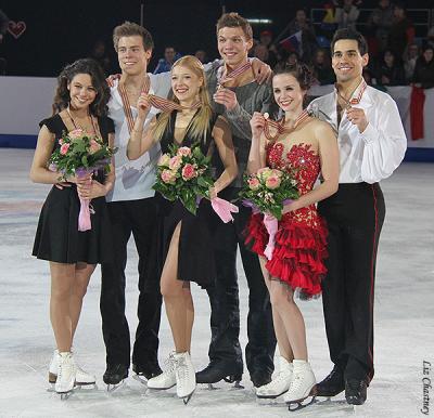 The 2013 European Ice Dancing Champions | Medal Ceremony | 2013 ...